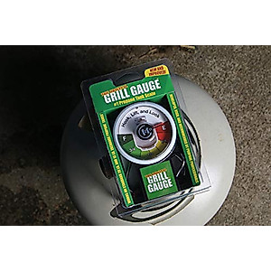 Grill Gauge Original Propane Tank Scale for BBQ Grill, Patio Heater, RV Camper - Improved Design with Easy Lift Indicator - Works on Standard 20 lb and 15lb Labelled Exchange Tanks