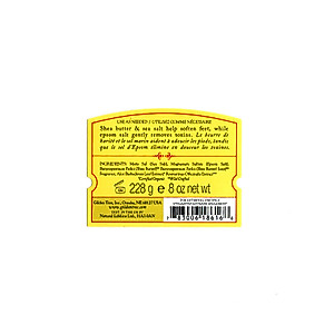 GILDEN TREE Revitalizing Foot Soak Crystals with Epsom & Sea Salt, Organic Aloe Vera and Shea Butter to Heal Dry Skin, Cracked Heels, Calluses and Softens Rough, Flaky Dead Skin (8 oz. jar)