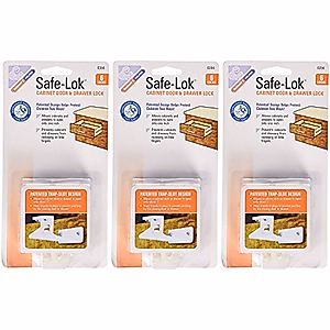Mommy's Helper Safe-Lok for Drawers and Cabinets (Set of 3 Packs of 6!)