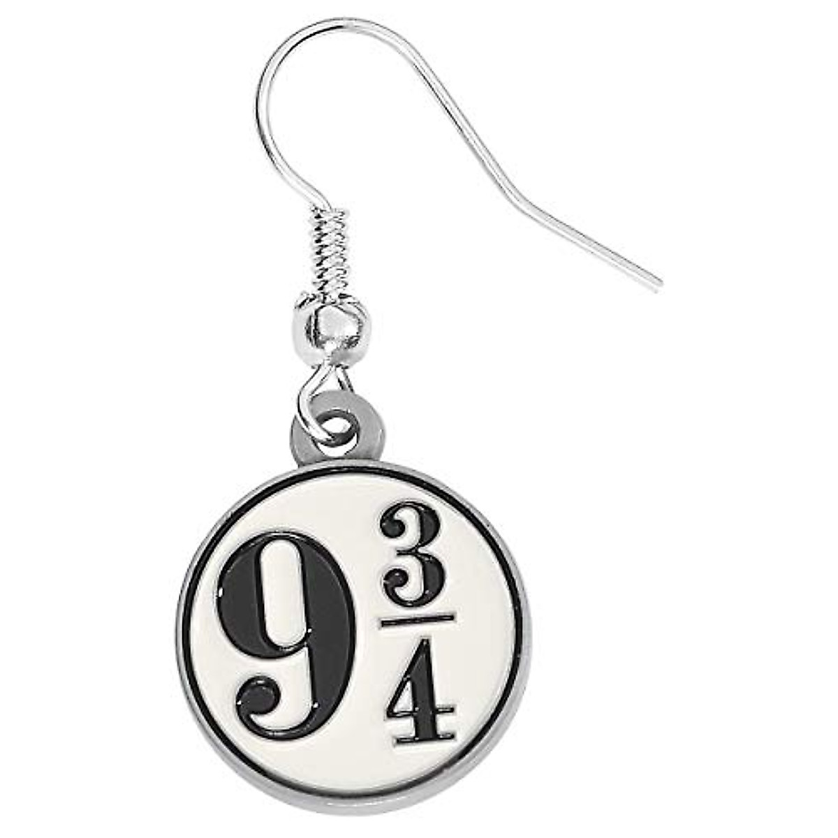 Harry Potter Platform 9 3/4 Silver Plated Earrings