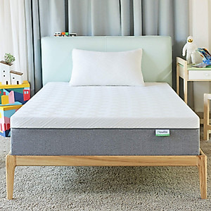 Novilla Twin XL Mattress, 12 Inch Gel Memory Foam XL Twin Mattress for Cool Night & Pressure Relief, Medium Plush Feel with Motion Isolating, Bliss