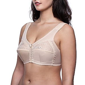 frugue Minimizer Wireless Comfort Sleep Bra Beige US 40 C