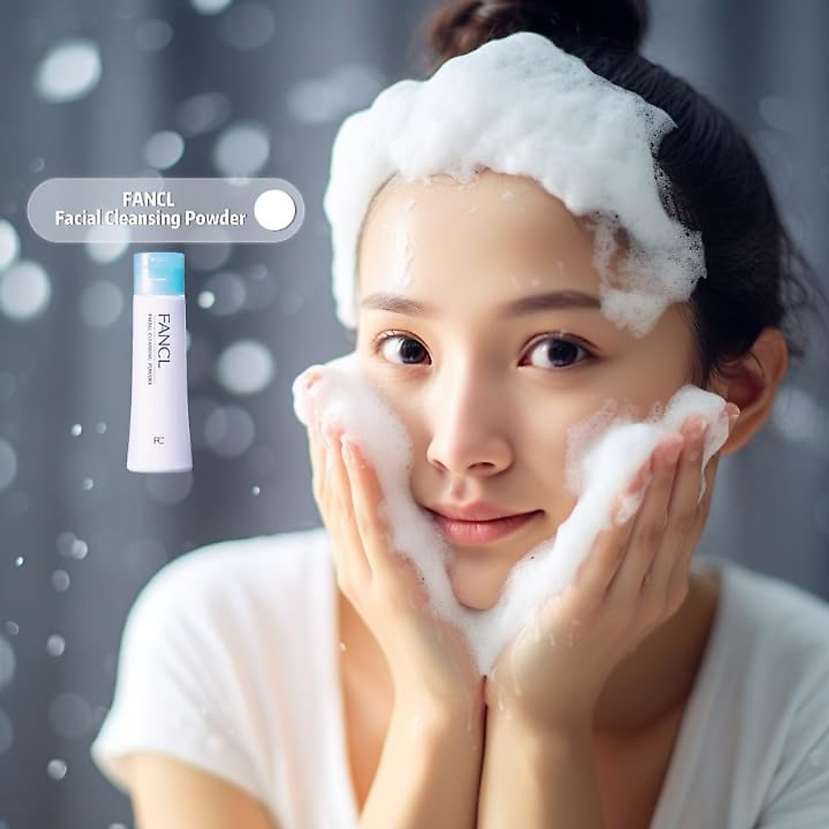 FANCL [Official Product] Facial Cleansing Powder - 100% Preservative Free, Clean Skincare for Sensitive Skin [US Exclusive Edition]