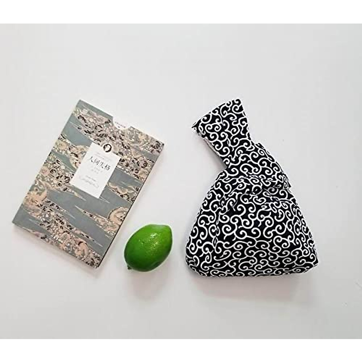 Japanese Style Knot Bag Women Wrist Bag Kimono Knot Pouch Tote, Pattern 05