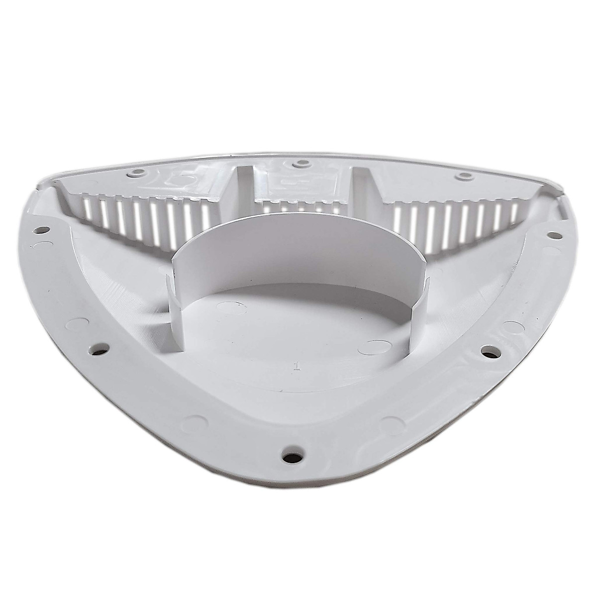 Class A Customs | RV ATV Cycle Truck Cargo Work Trailer Side Air Vents | Four Pack | White | High Tech/Arrow Design