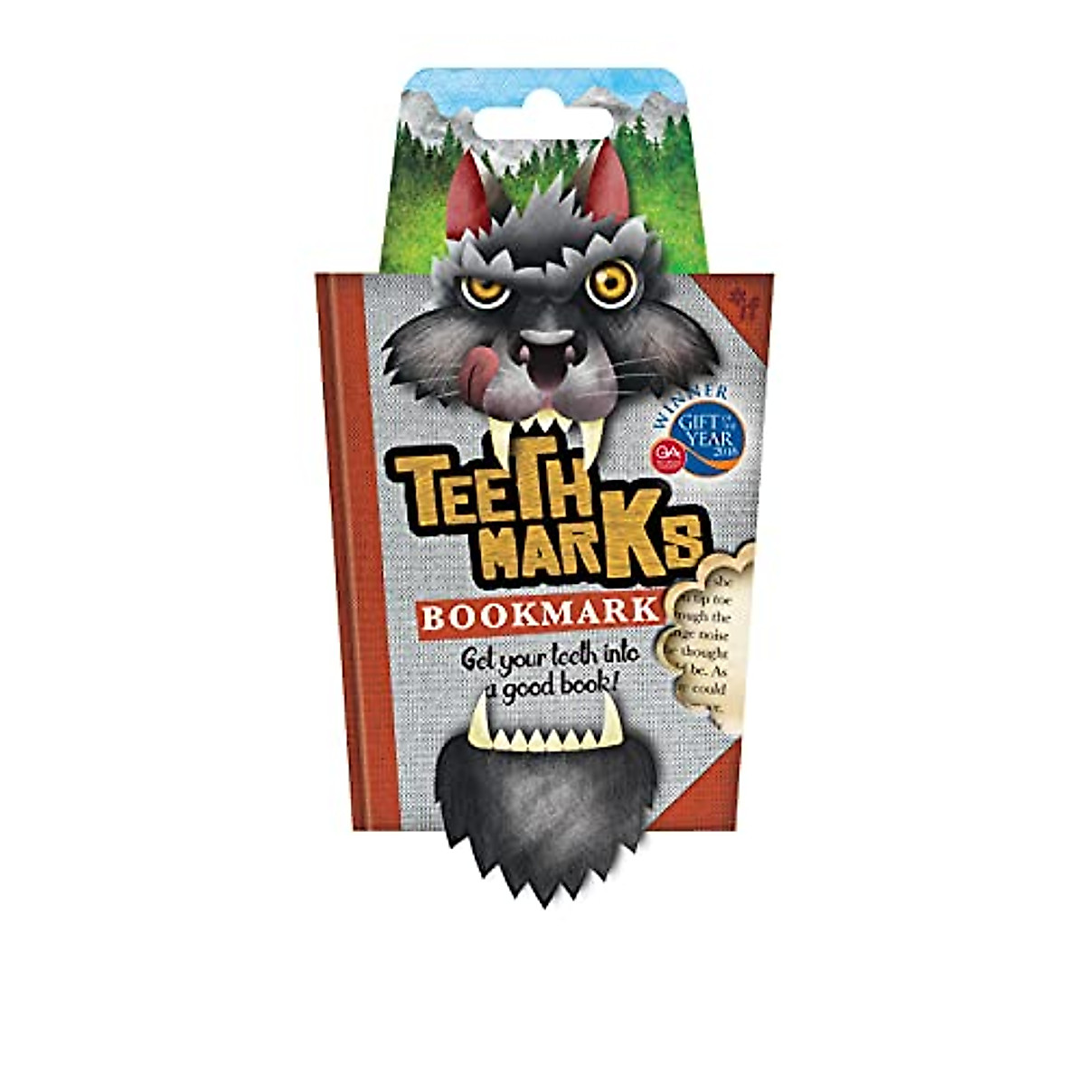 Teeth-Marks Bookmarks-Wolf