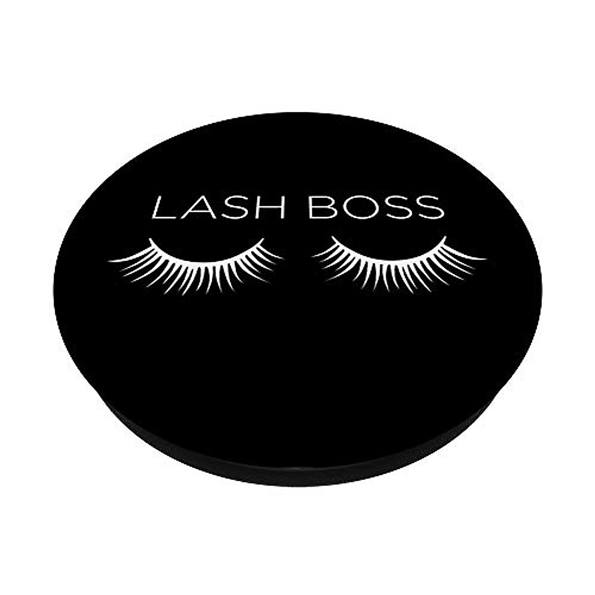 Lash Boss Extentionist Eyelash Artist PopSockets PopGrip: Swappable Grip for Phones & Tablets