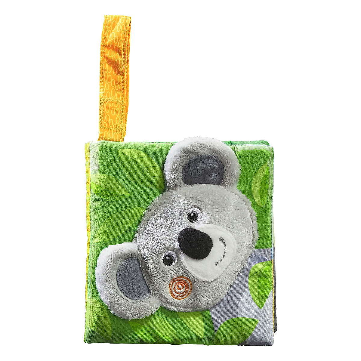 HABA Koala Fabric Book - Meet The Animals Downunder! - Attaches to Crib & Car Seat