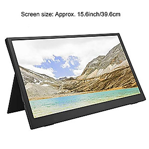 Portable Display Large‑screen Game Playing Freesync Technology Game Console Display Clearer Dynamic Images Lightweight Entertainment for Work Office Home