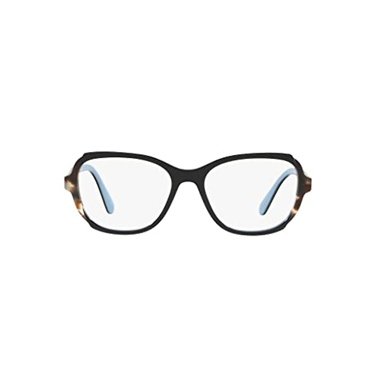 Eyeglasses Prada PR 3 VV KHR1O1 Top Black/Azure/Spotted Brown, 54/17/140