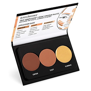 Black Radiance True Complexion Creme Contour Palette, Light to Medium, 7.5 Gram