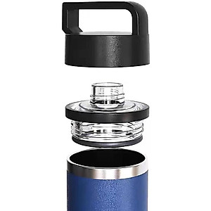 ALIENSX Chug Cap for YETI Rambler Bottle and Other Bottles, Replacement Accessories Cap Lid Fits 18/26 / 36/64 oz Bottles