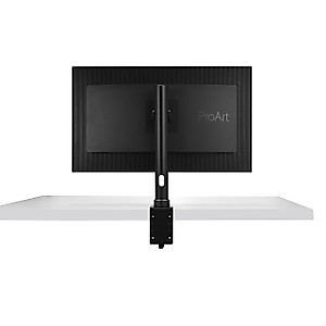 ASUS ProArt Desk Mount Kit (ACL02) – Supports Most 24” to 34” Proart Displays, C-Clamp, Mounting Base, Ergonomic Adjustments, Clean Desk Setup, Free Up Desk Space, Quick and Easy Set-up, Minimal