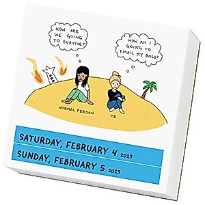 Even My Feelings Have Feelings Page-A-Day Calendar 2023: Dealing With All of it, One Day at a Time