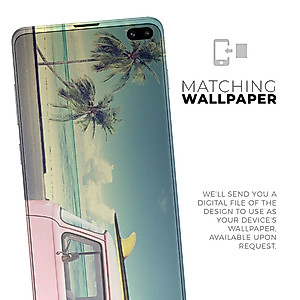 DesignSkinz Beach Trip Protective Vinyl Decal Wrap Skin Cover Compatible with The Samsung Galaxy S20 (Screen Trim & Back Glass Skin)