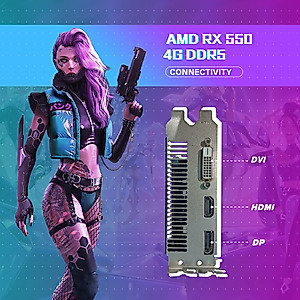 Dell RGB Gaming Desktop PC, Intel Quad I5 up to 3.6GHz, 16GB RAM, Radeon RX 550 4G GDDR5, 128G SSD + 2TB, DVD, WiFi & Bluetooth, RGB Keyboard & Mouse, Win 10 Pro (Renewed)