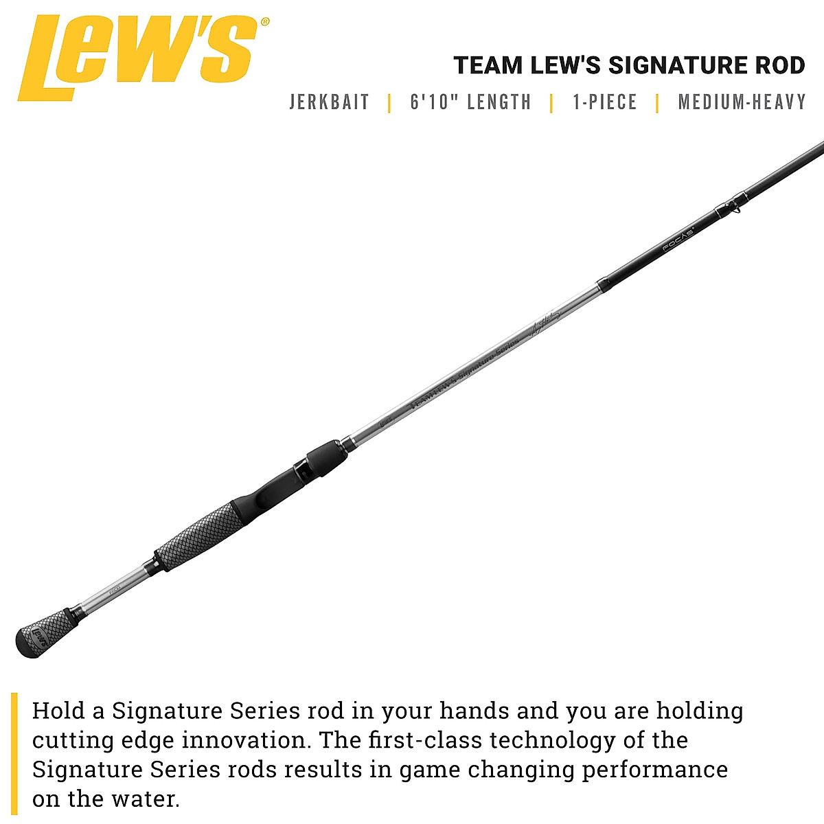 Lew's Team KVD Jerkbait 6'10"-1 Med HVY Cast