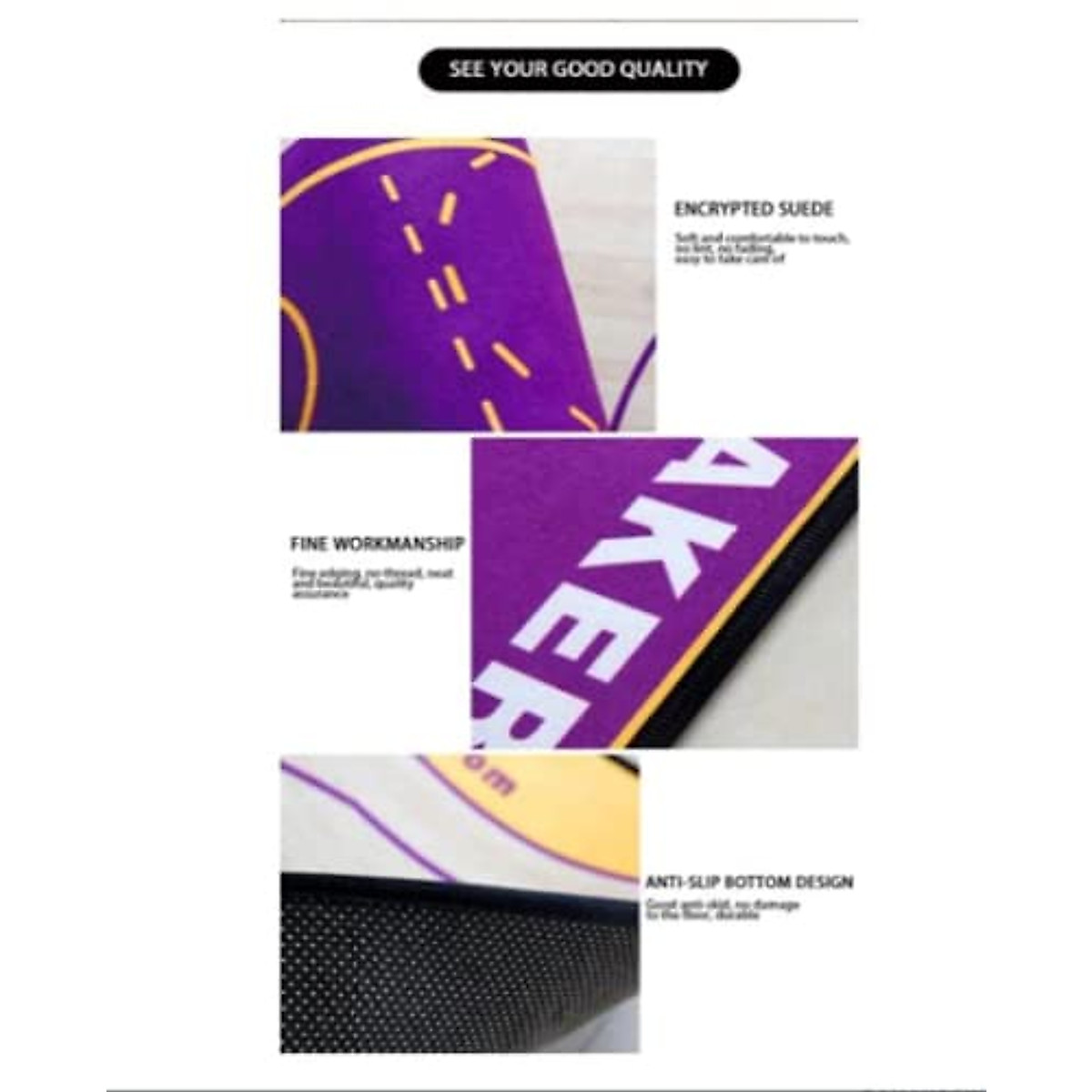 Carpet 8x10 Feet / 240x300 cm Machine Washable Rug,Anti Slip Backing Rugs,Modern Indoor Plush Carpet for Home Decor Blue Red Fluorescent Animal Cat Pattern