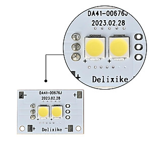 Delixike 1Pack New DA41-00676J Refrigerator LED Lamp Light Fits for Samsung Refrigerator Parts for Refrigerator AP6000168 PS11732779 EAP11732779