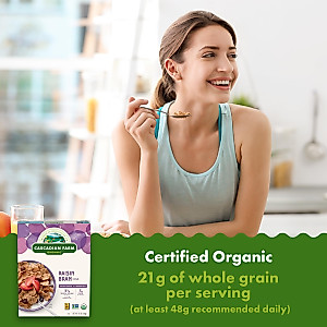 Cascadian Farm Organic Raisin Bran Cereal, 12 oz