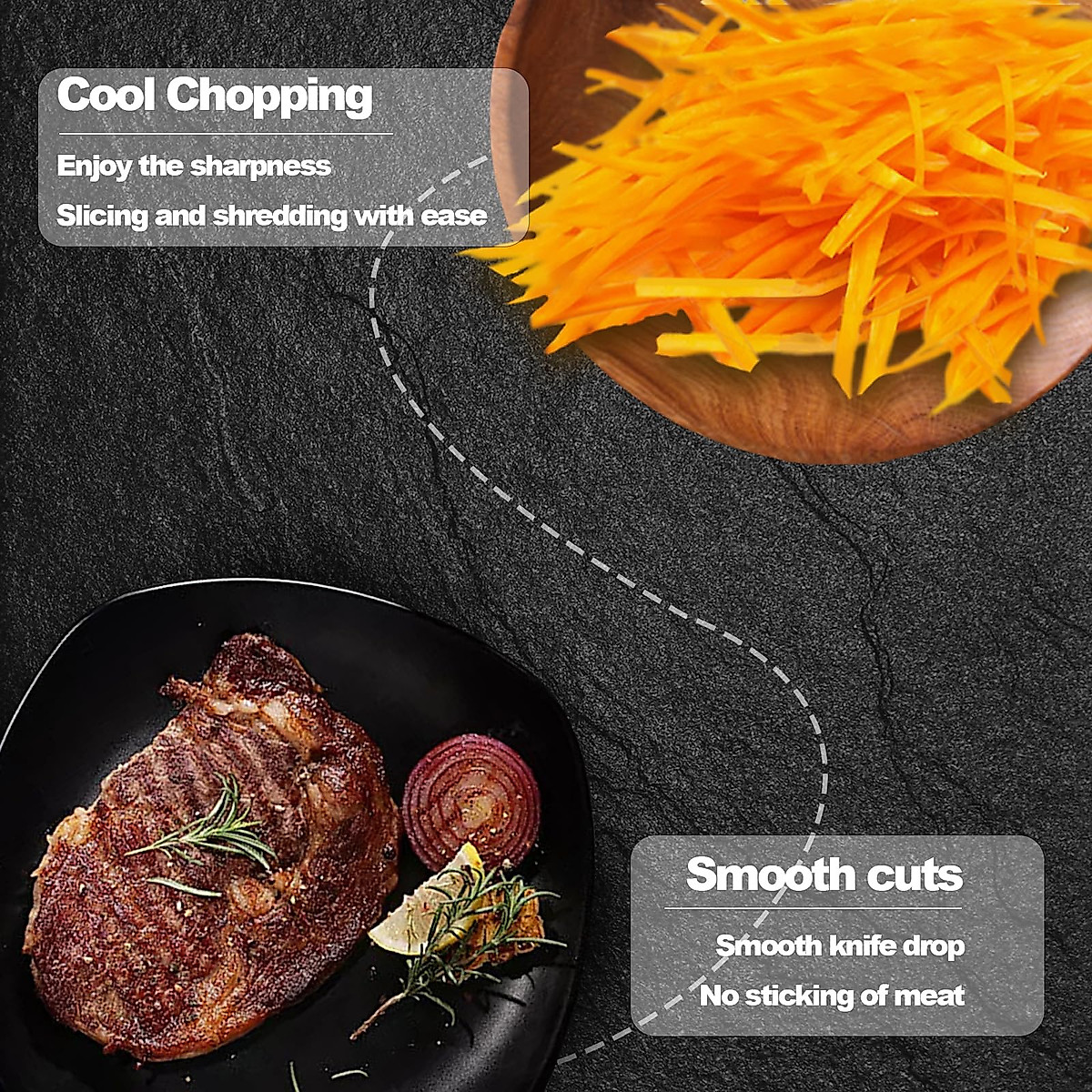 Chef Knife, 7IN Ultra Sharp Professinal Santoku Knife,German High Carbon Stainless Steel kitchen knives with Ergonomic Handle Design,Kitchen essentials for Chopping Vegetable and Cooking