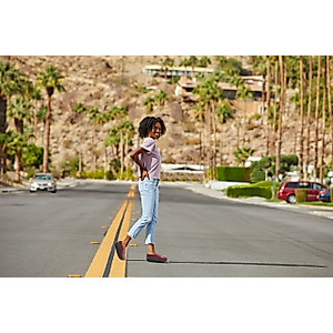 Glolily Emma II Women's 2 Strap Clog - Navy Crinkle Shine, 11 M