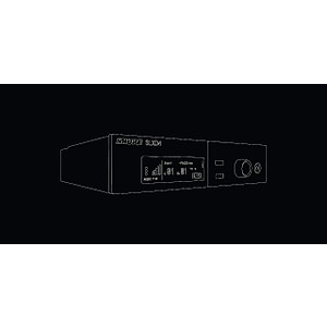 Shure SLXD4 Single Channel Receiver - for use with SLX-D Digital Wireless Microphone Systems, Transmitter Sold Separately | G58 Band (SLXD4=-G58)