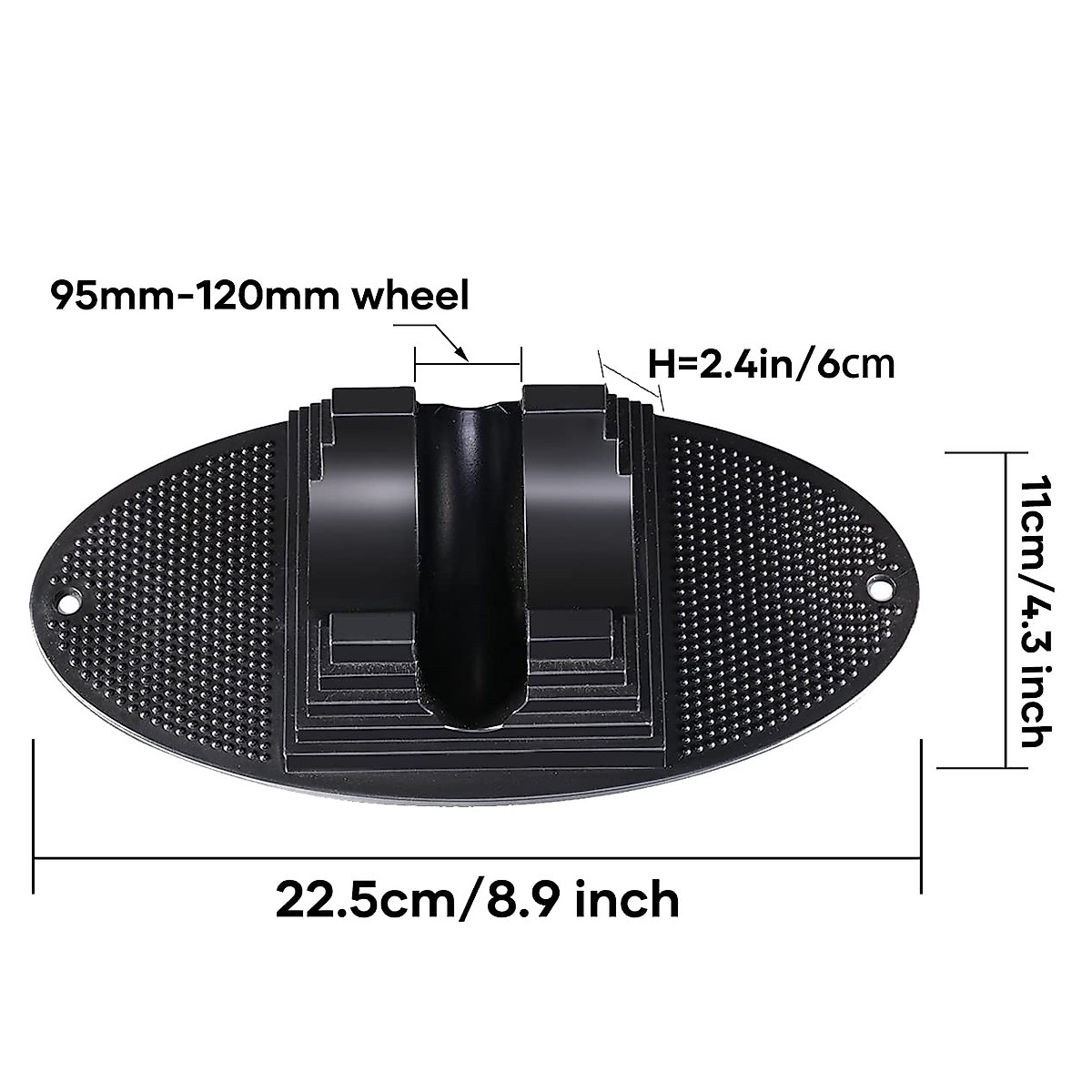 VOKUL Scooter Stand Parking Kick Scooter Holder Stand fit Most Scooters for 95mm -125mm Scooter Wheels - Multiple Scooters, Stable Base,Organize Scooters, Works Perfect