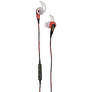Bose SoundSport In-Ear Headphones w/Mic (Apple) (Red) (Renewed)