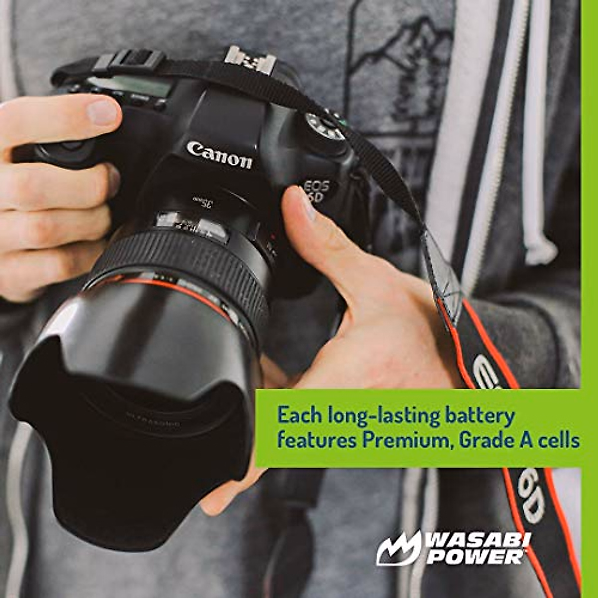 Wasabi Power NB-13L Battery for Canon PowerShot G1 X Mark III, G5 X, G7 X, G7 X Mark II, G9 X, G9 X Mark II, SX620 HS, SX720 HS, SX730 HS, SX740 HS