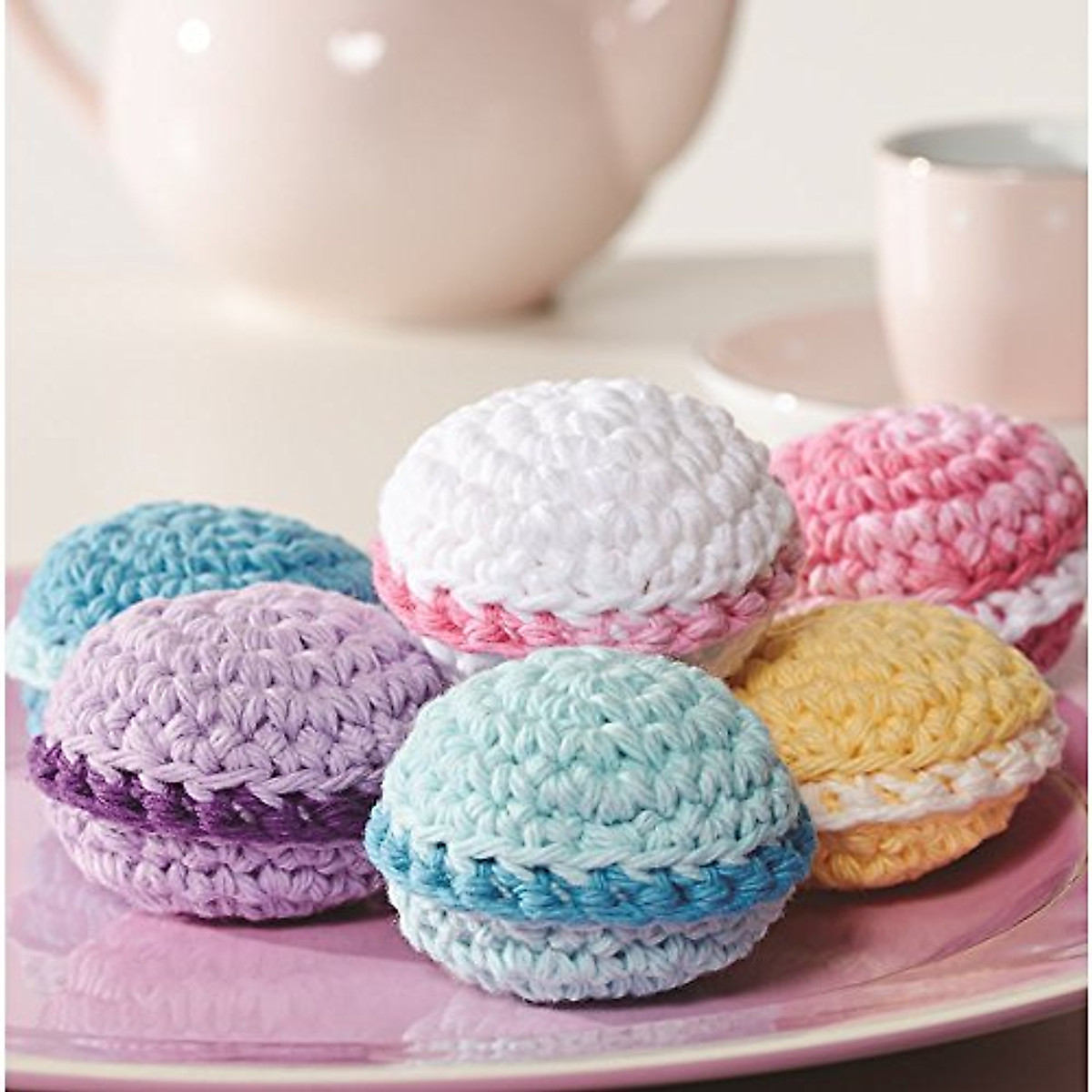 Lily Sugar'n Cream Cotton Cone Yarn, 14 oz, Soft Ecru, 1 Cone