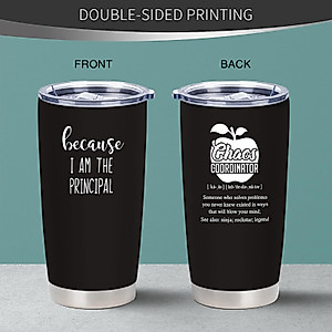 Cwutoba Principal Gifts, Principal Appreciation Gifts, Principal Retirement Gifts, Best Principal Gifts, Principal Gifts for Men, Principals Day Gifts, Principal Gifts for Women-20oz Principal Tumbler