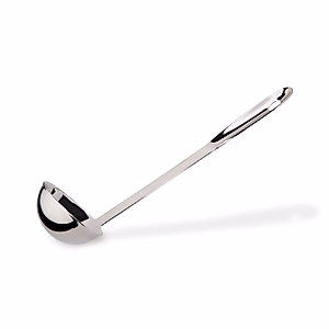 All-Clad Specialty Stainless Steel Kitchen Gadgets Large Soup Ladle Kitchen Tools, Kitchen Hacks Silver