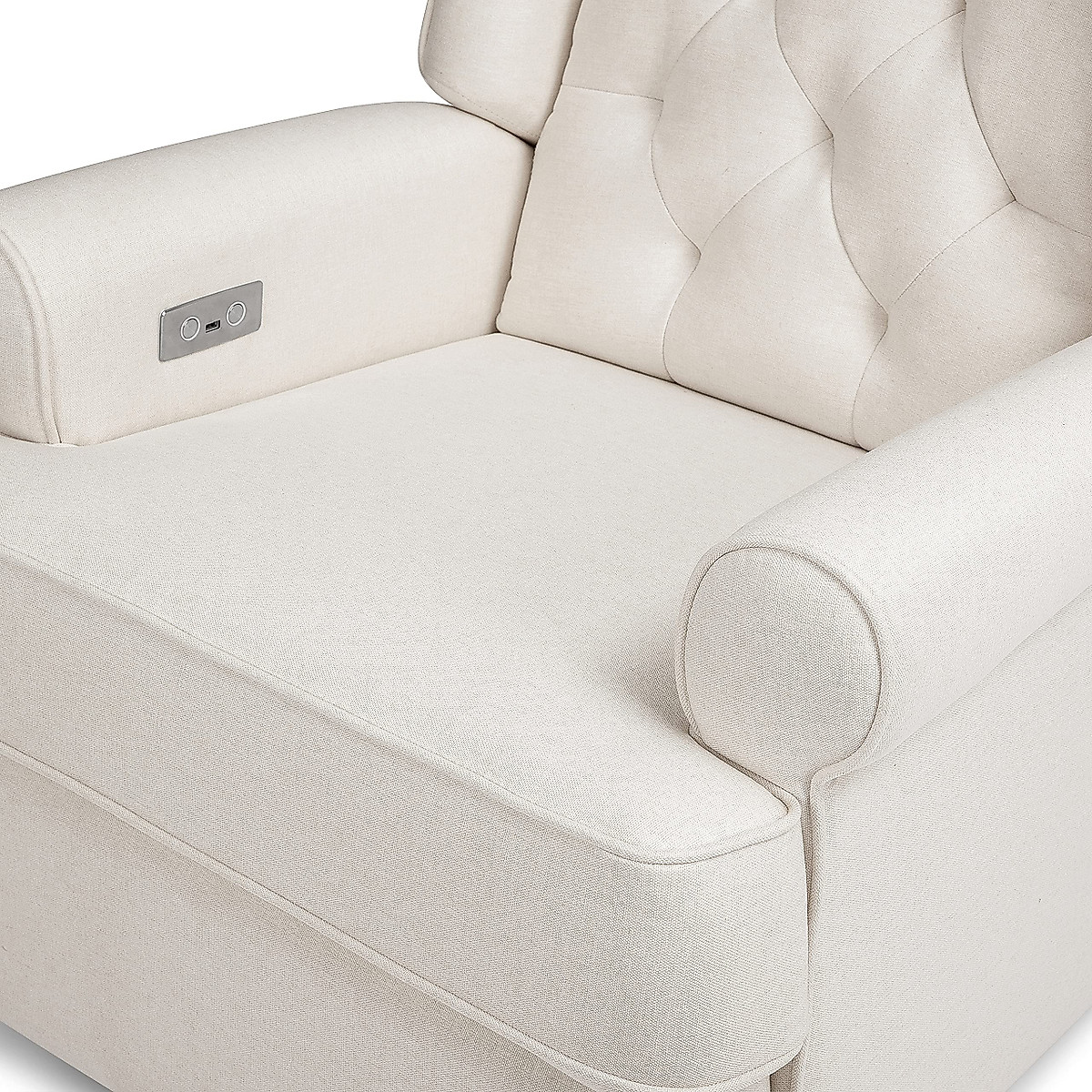 NAMESAKE Harbour Power Recliner Glider, Performance Cream Eco-Weave