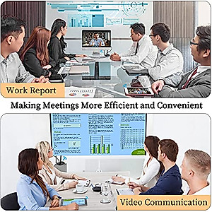 Wireless HDMI Transmitter and Receiver 4K Kit, 165FT/50M Full HD 4K Wireless Presentation Equipment HDMI Adapter, Plug and Play Streaming Media. Laptop, Dongle, PC,PS4, Smart Phone to HDTV/Projector