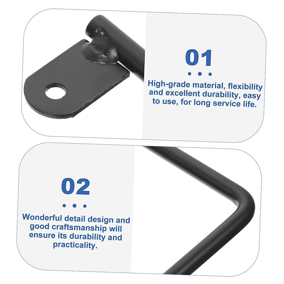 MAGICLULU 2pcs Non Mattress Slide Stopper Retainer Bar for Bed Frame Adjustable Furniture Stoppers to Prevent Sliding Compatible with Twin Mattress Pads Easy Installation