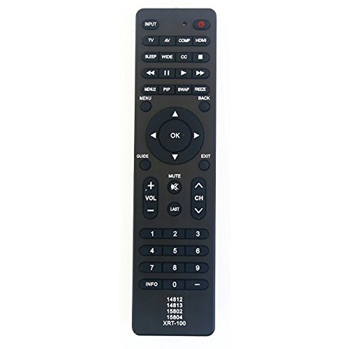 New Nettech XRT100 Universal Remote Control for All VIZIO BRAND TV, Smart TV - 1 Year Warranty