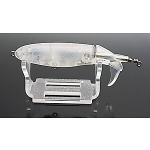 5PCS Fishing Lures Plopper Fishing Lure Whopper Popper Bass Lure 11.53g 9.7cm 8339 Special Eye