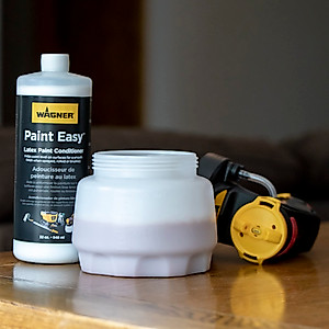 Wagner Spraytech 0154840 Paint Easy Paint Conditioner, Latex Paint Thinner for Smooth, Consistent Finish, 32 Oz. Bottle , White