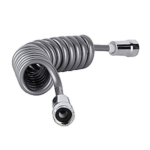 Handheld Bidet Sprayer Toilet Kit, Stainless Steel Shower Hose G1/2 Flexible Telescopic Shower Hose