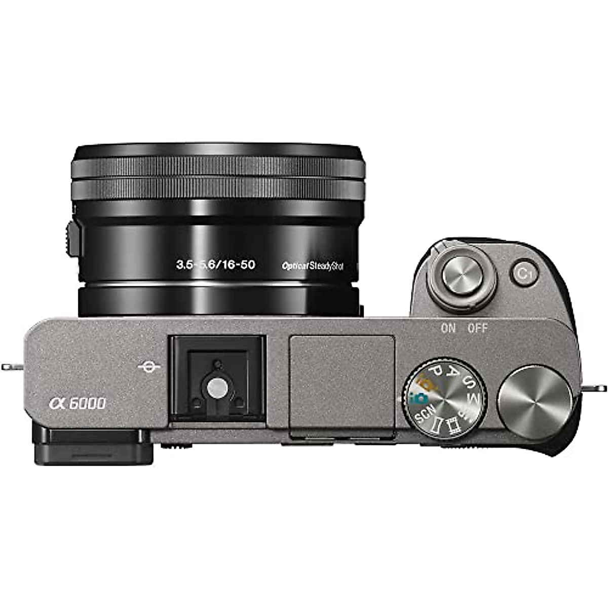 Sony Alpha a6000 Mirrorless Digital Camera with 16-50mm Lens (Graphite) (ILCE6000L/H) + Sony FE 24-70mm Lens + Filter Kit + Bag + 64GB Card + NPF-W50 Battery + Reader + More (Renewed)