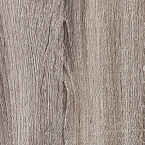 Furinno Just 3-Tier Turn-N-Tube End Table / Side Table / Night Stand / Bedside Table with Plastic Poles, 2-Pack, French Oak Grey/Black