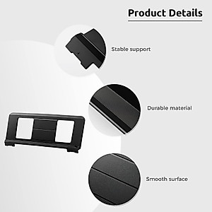 Anjetan Electronic Keyboard Music Stand: Stable Plastic Professional Wide Thickened Music Book Holder Music Sheet Stand