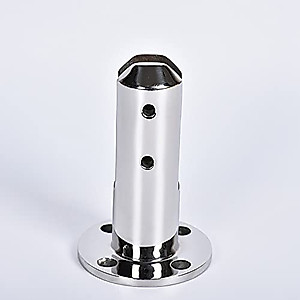 DOUBAO Spigots Stairs Swimming Pool Spigot Glass Balustrade Railing Balcony Home Garden Bathroom Fence Railing Clip Stainless Steel
