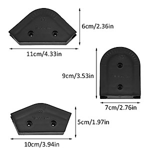 3Pcs Acrylic Hard Pipe Bend Die Tube Tool for 14MM Tube PC Computer Water Liquid Cooling System Kits