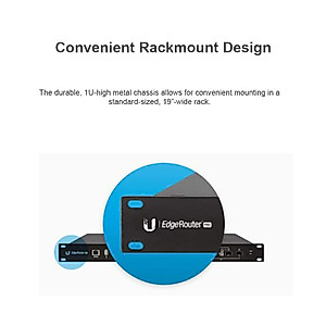 EdgeRouter 8 ER-8 8-Port Router Gigabit Advanced Network 2 Million pps