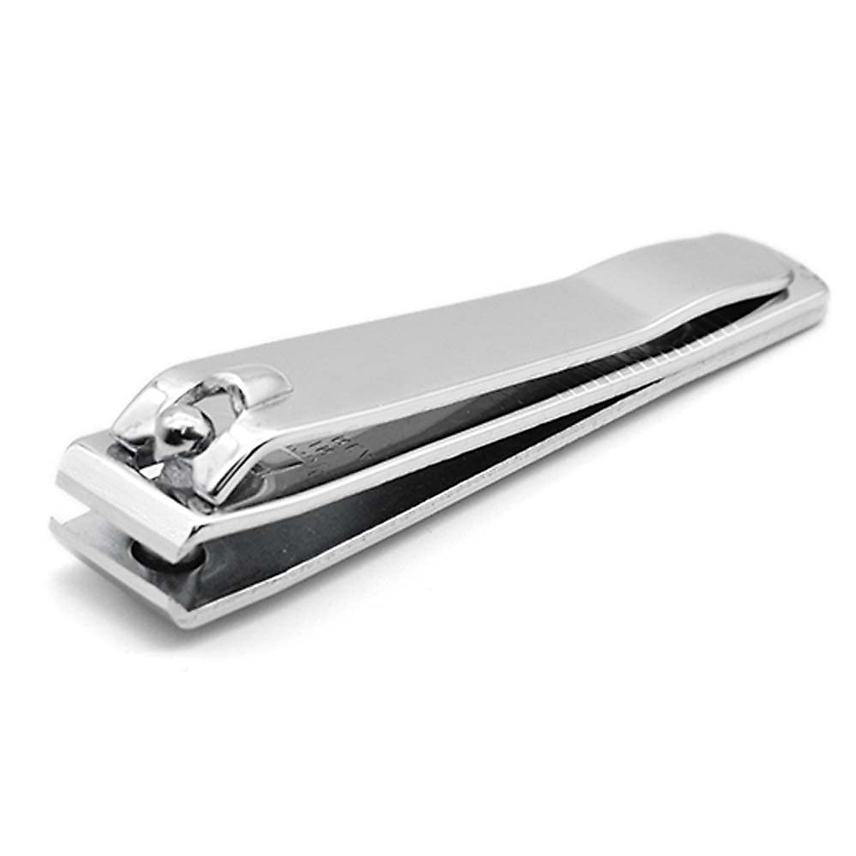 PrettyClaw | Nail Clippers Sharp Edge Fingernail and Toenail Clipper Cutter Thick Nail Trimmer Stainless Steel for Manicure and Pedicure (Straight Edge)