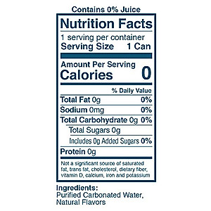 Waterloo Sparkling Water Lime Flavor Zero Calorie No Sugar 12oz Cans (Pack of 12), Fruit Flavored Sparkling Water, Naturally Flavored, Zero Calories, Zero Sugar, Zero Sodium