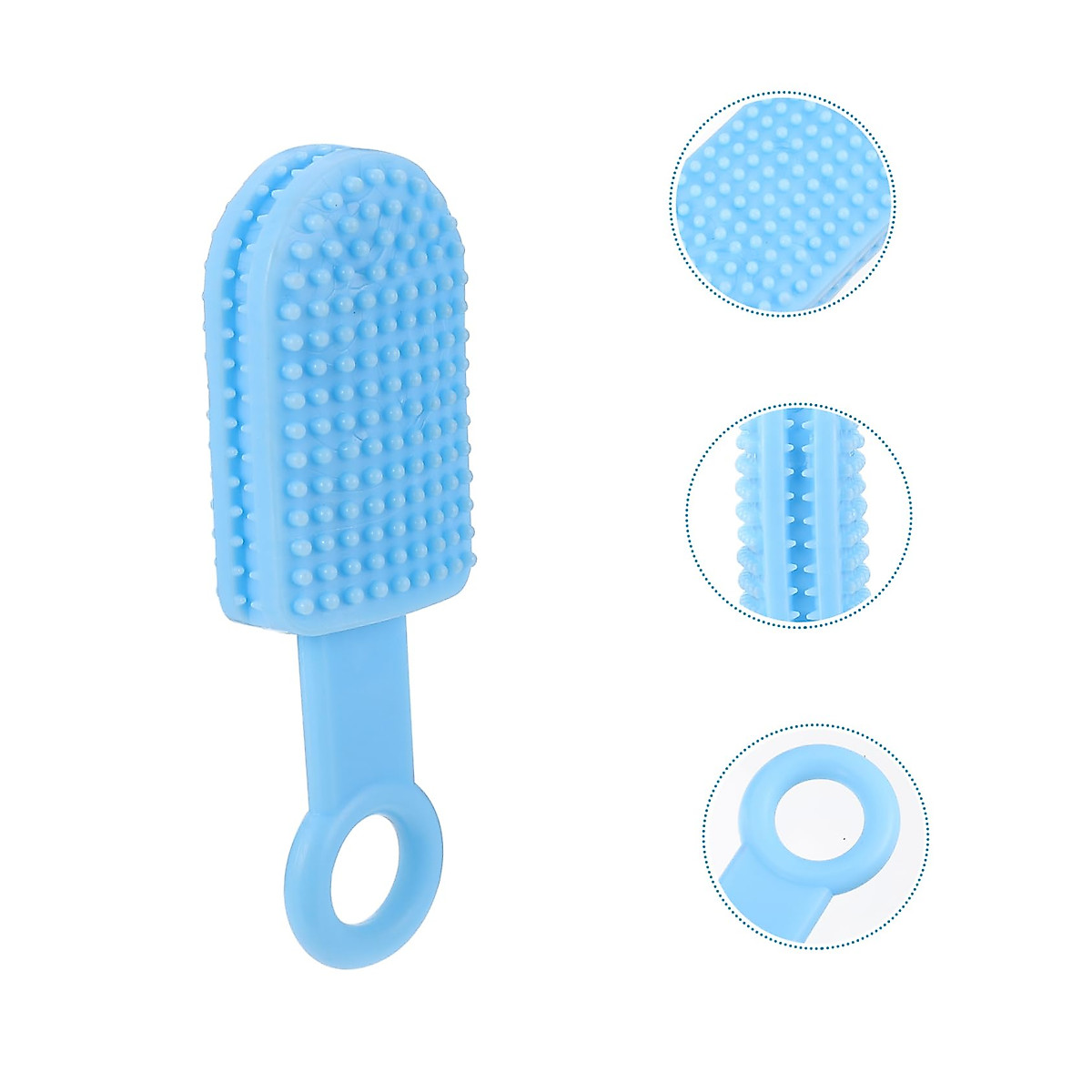 POPETPOP Pet Teething Toys Pet Toy Puppy Chew Toys Pet Dog Molar Toy Dog Toothbrush Stick Toy Dog Dental Clean Toy Teething Toys for Puppies Interactive Dog Toy Dental Stick Christmas TPR