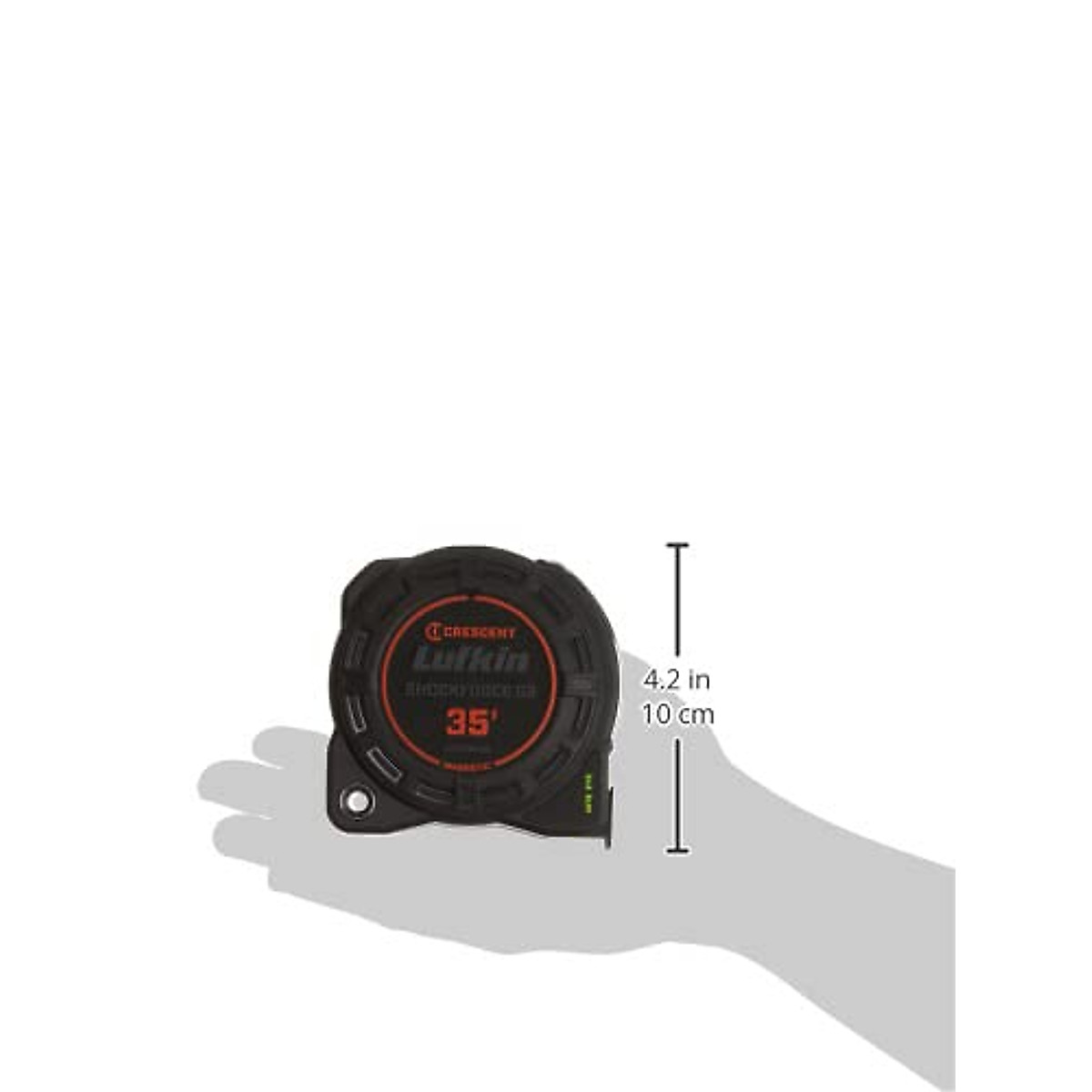 Crescent Lufkin Shockforce G2 35-ft Nite Eye Magnetic Tape Measure- LM1235B-02